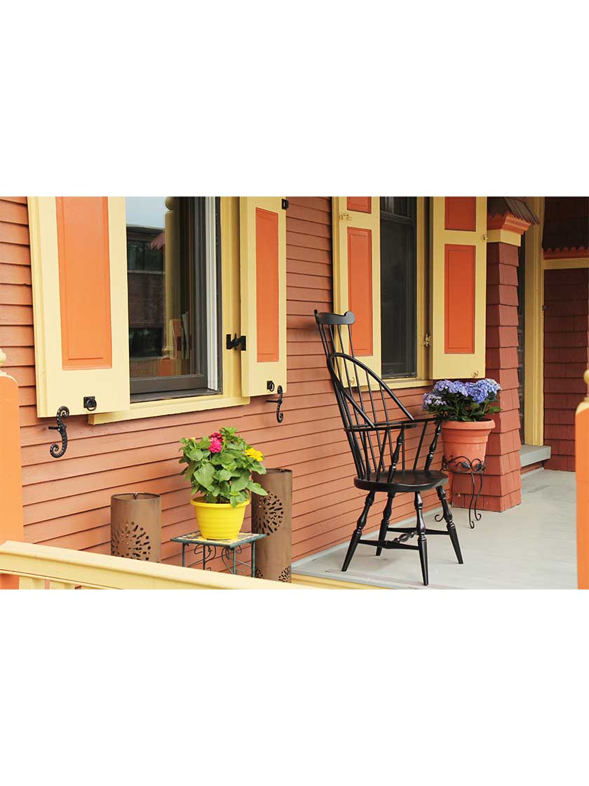 Cast Iron Shutter Ring Pull With Black Primer Finish | House of Antique ...