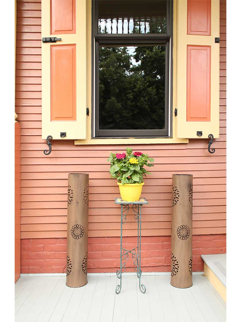 Cast Iron Shutter Ring Pull With Black Primer Finish | House of Antique ...