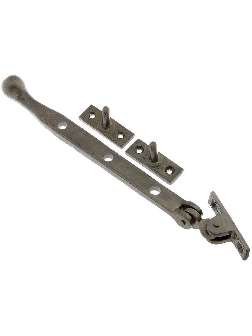 8" Cast iron Casement Window Stay | House of Antique Hardware