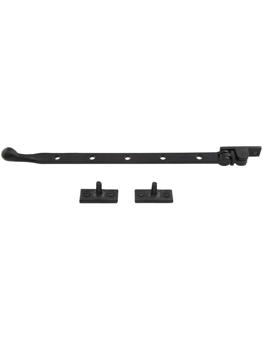 12" Cast iron Casement Window Stay | House of Antique Hardware