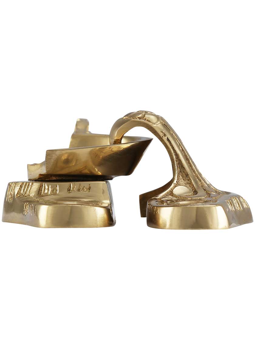 Floral Victorian Sash Lock In Solid Brass or Bronze | House of Antique ...