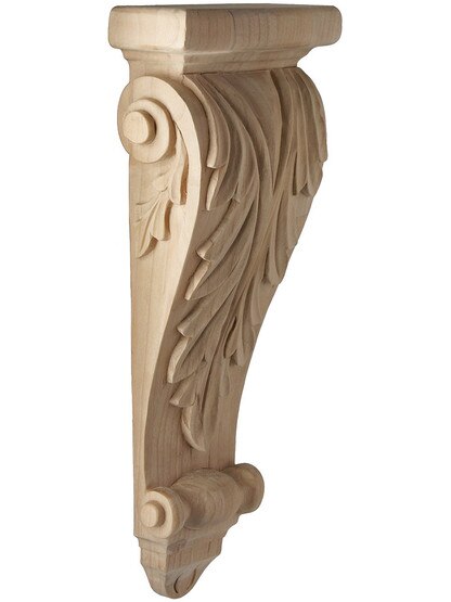 Leaf Pattern Corbel in 3 Sizes with Choice of Wood | House of Antique ...