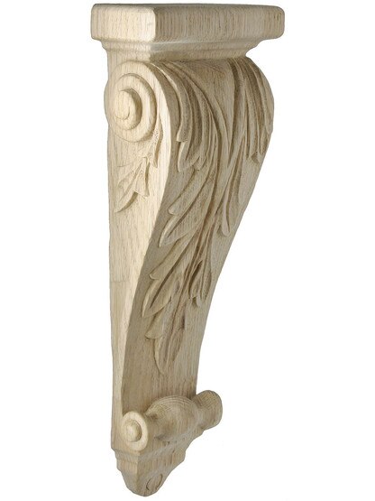 Leaf Pattern Corbel in 3 Sizes with Choice of Wood | House of Antique ...