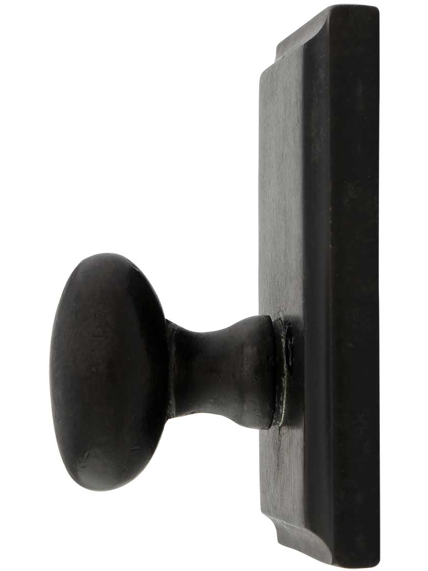 Solid Bronze Rectangular Single-Cylinder Deadbolt | House of Antique ...