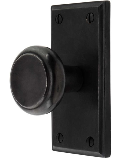 rectangle door knob plate