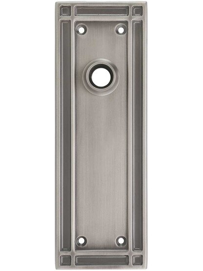 Mission Forged-Brass Back Plate | House of Antique Hardware