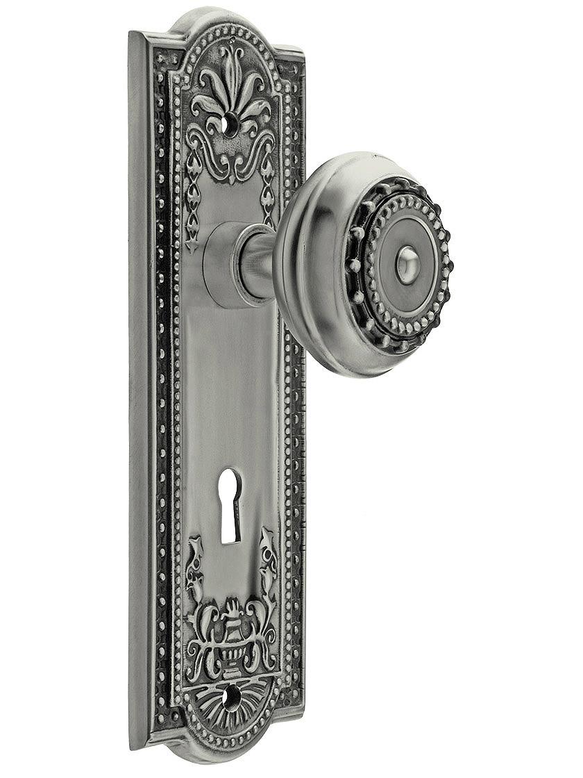 Meadows Design Mortise Lock Set With Matching Knobs | House of Antique ...
