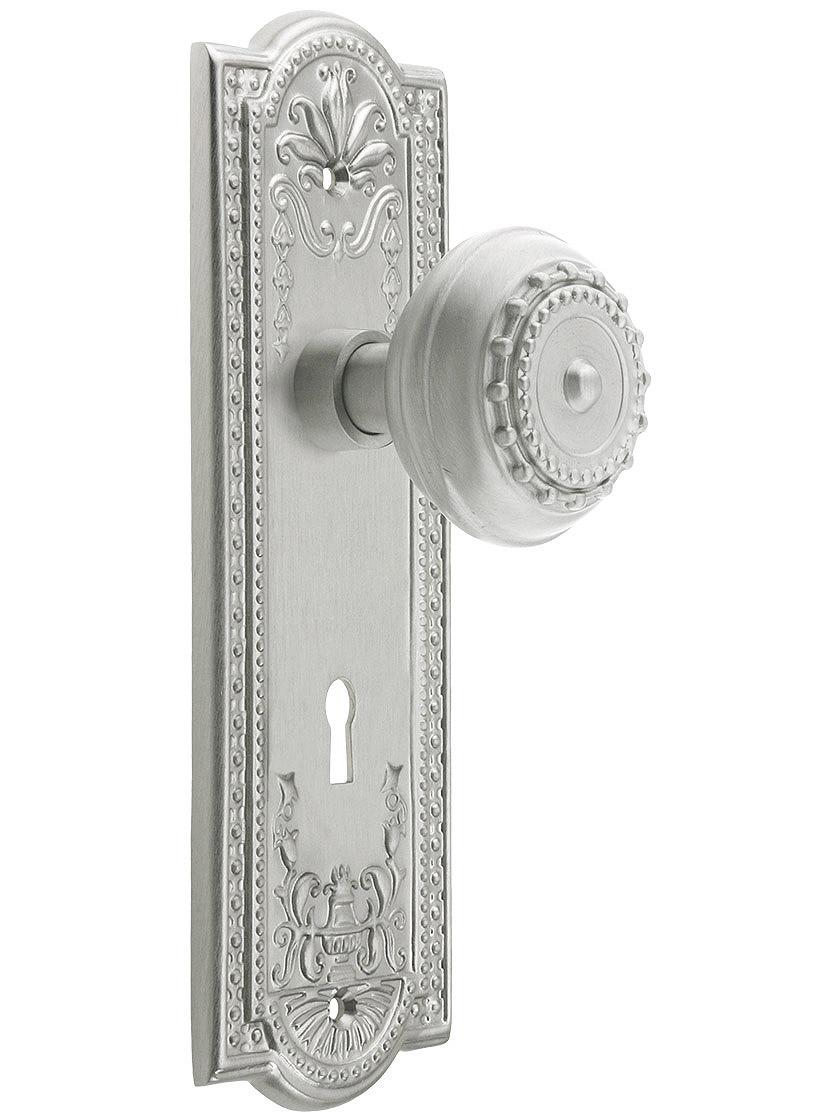 Meadows Design Mortise Lock Set With Matching Knobs | House of Antique ...