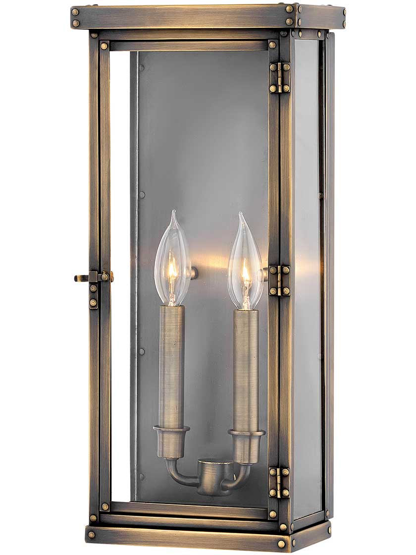 Hamilton 2-Light Outdoor 18 1/4-Inch Wall Mount | House of Antique Hardware