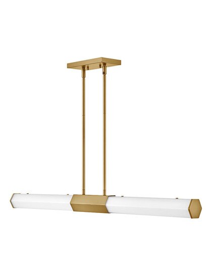 Facet LED Light Linear Kitchen Island Chandelier | House of Antique ...