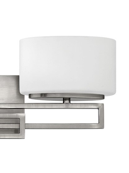 Lanza 3-Light Bath Sconce with Etched Opal-Glass Shades | House of ...