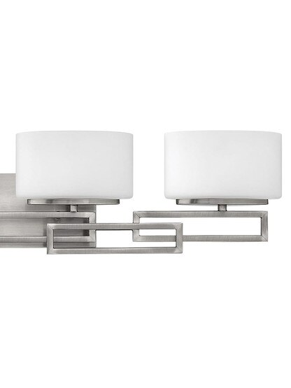 Lanza 4-Light Bath Sconce with Etched Opal-Glass Shades | House of ...