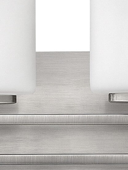 Lanza 4-Light Bath Sconce with Etched Opal-Glass Shades | House of ...