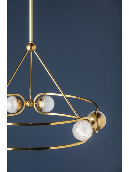 Hartford 6 Light Chandelier - 30.5" Diameter | House of Antique Hardware