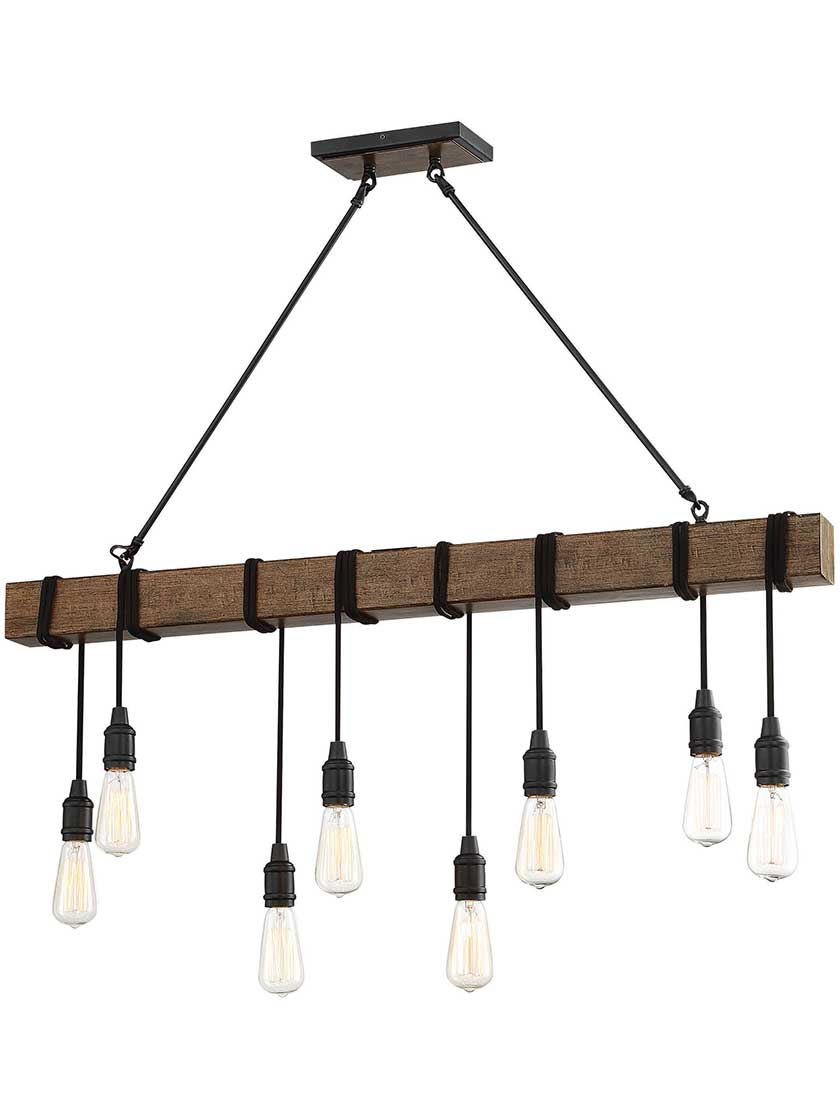 Burgess 8 Light Kitchen Island Light | House of Antique Hardware