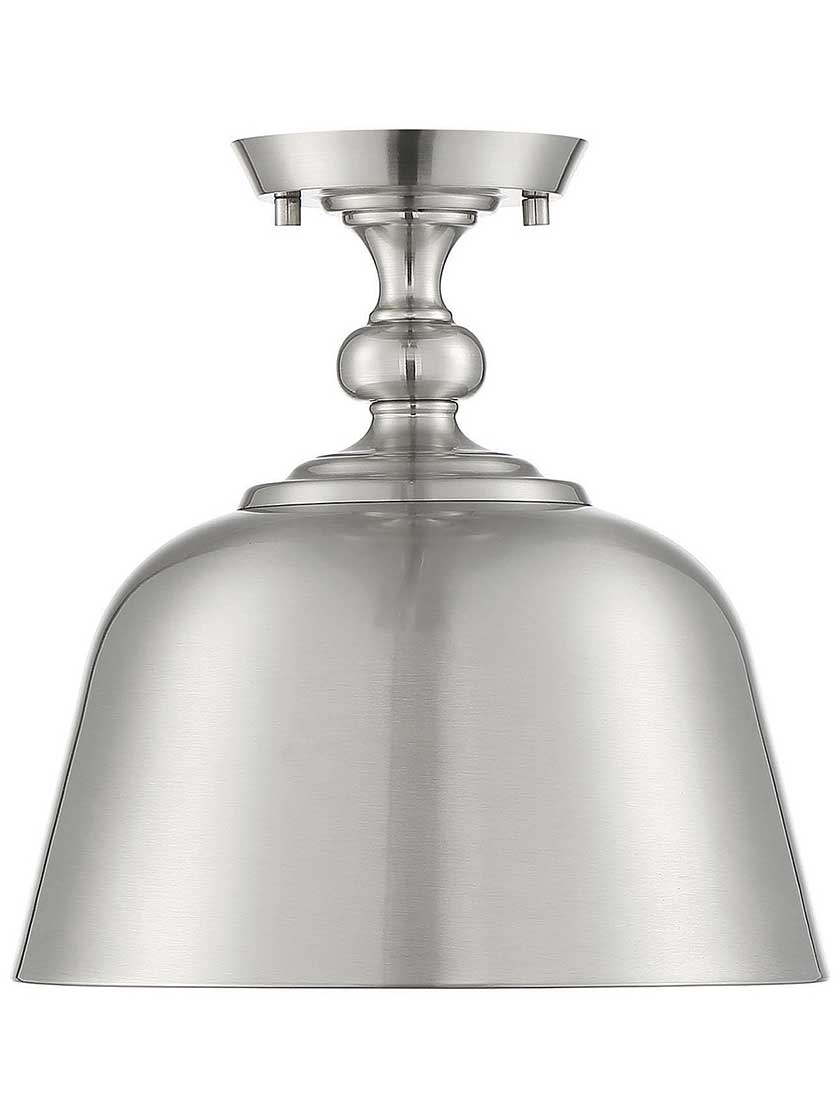 Berg 1 Light Semi-Flush Ceiling Light | House of Antique Hardware