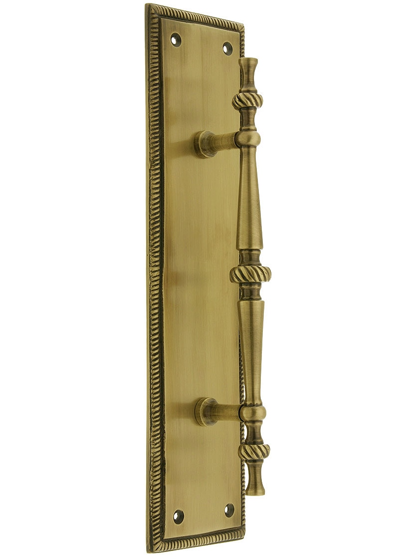 Door Handle With Backplate