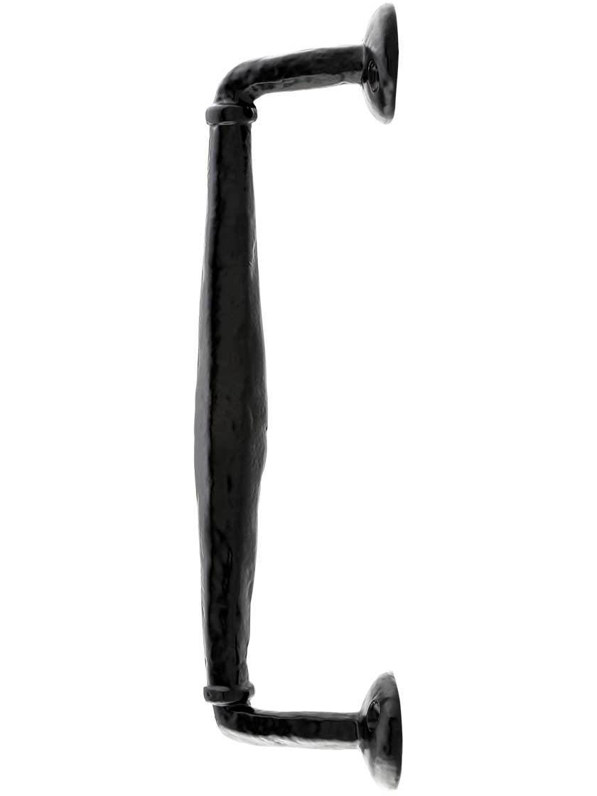 Offset Pull Handle with Round Rosettes | House of Antique Hardware