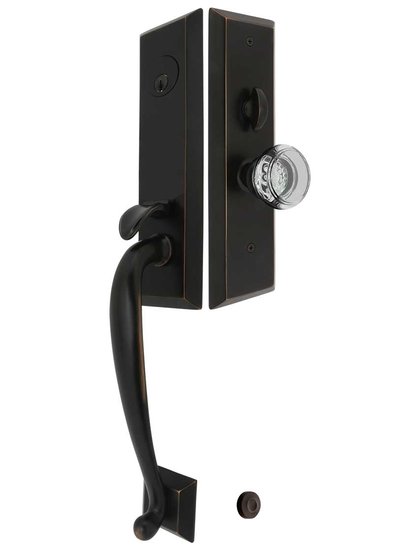 Harrison Rectangular Thumb-Latch Mortise Entry Set with Choice of ...