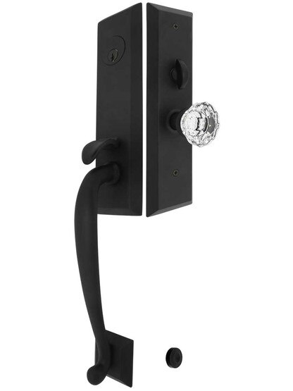 Harrison Rectangular Thumb-Latch Mortise Entry Set with Choice of ...