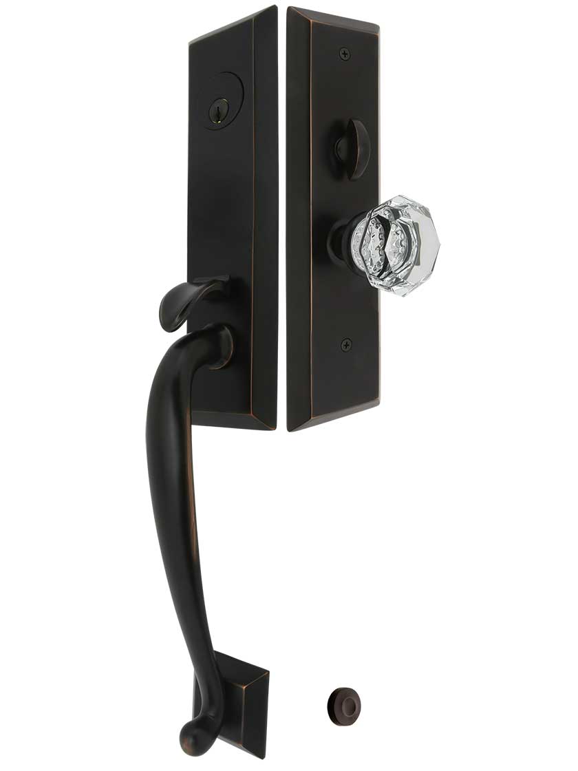 Harrison Rectangular Thumb-Latch Mortise Entry Set with Choice of ...