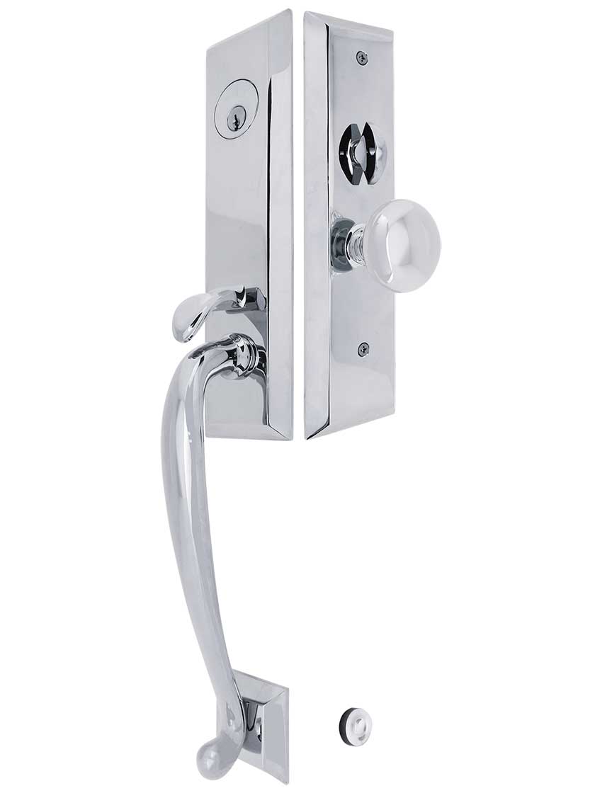 Harrison Rectangular Thumb-Latch Mortise Entry Set with Choice of ...