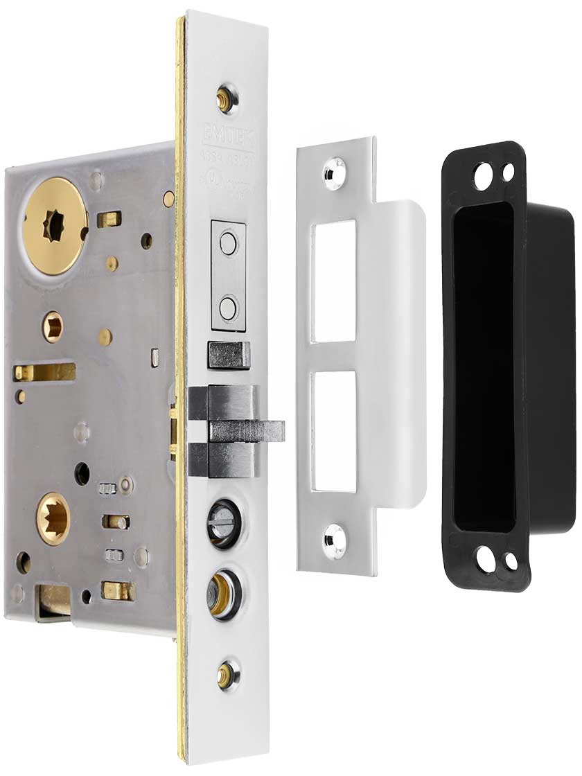 Mormont Mortise Entry Set with Bristol Crystal-Glass Knobs | House of ...