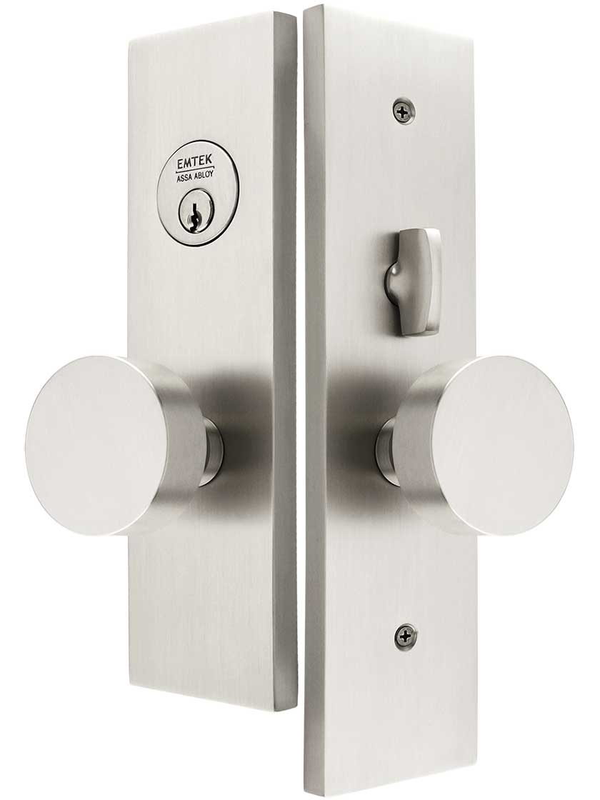Mormont Mortise Entry Set with Round Knobs | House of Antique Hardware
