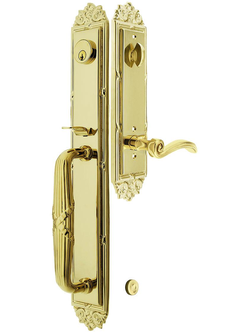 Imperial Style Tubular Handleset With Choice Of Interior Knob Or Lever ...