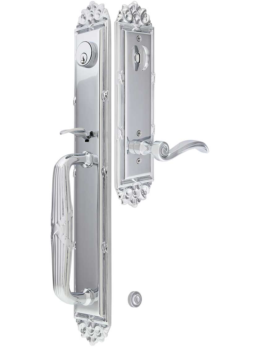 Imperial Style Tubular Handleset With Choice Of Interior Knob Or Lever ...