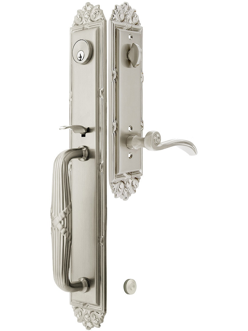 Imperial Style Tubular Handleset With Choice Of Interior Knob Or Lever ...