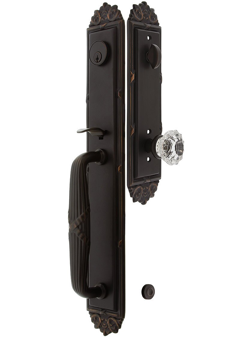 Imperial Style Tubular Handleset With Choice Of Interior Knob Or Lever ...