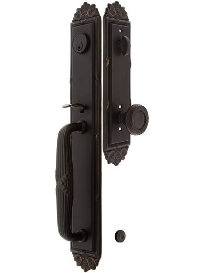 Imperial Style Tubular Handleset With Choice Of Interior Knob Or Lever ...