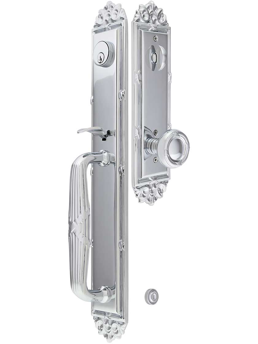 Imperial Style Tubular Handleset With Choice Of Interior Knob Or Lever ...