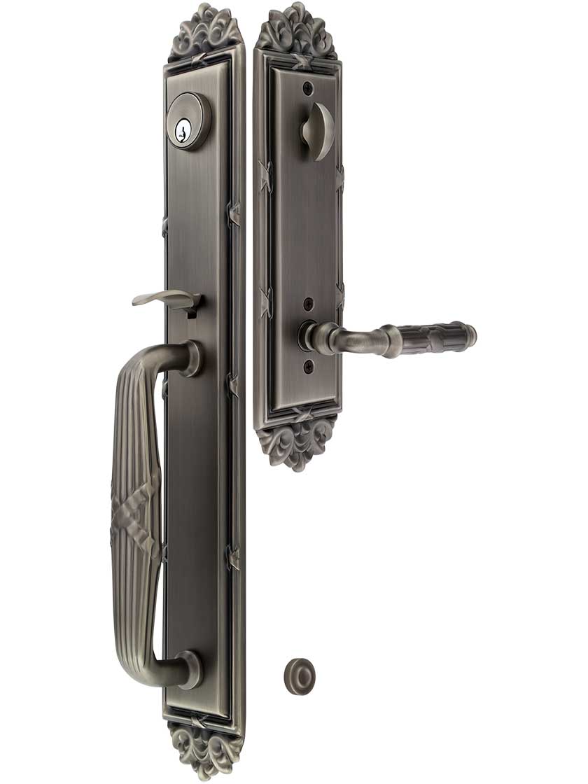 Imperial Style Tubular Handleset With Choice Of Interior Knob Or Lever ...