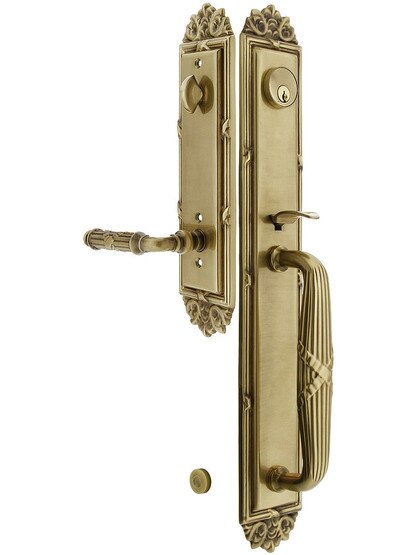 Imperial Style Tubular Handleset With Choice Of Interior Knob Or Lever ...
