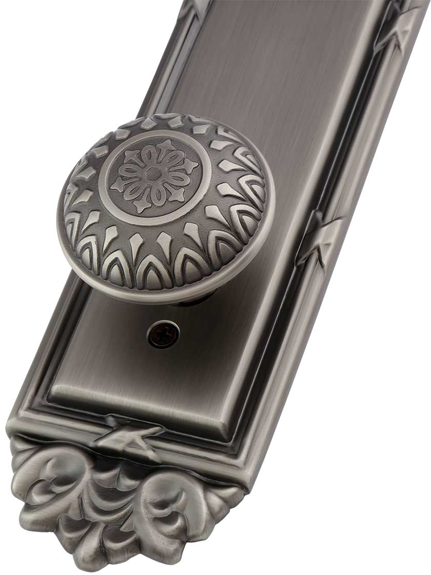 Imperial Style Tubular Handleset With Choice Of Interior Knob Or Lever ...