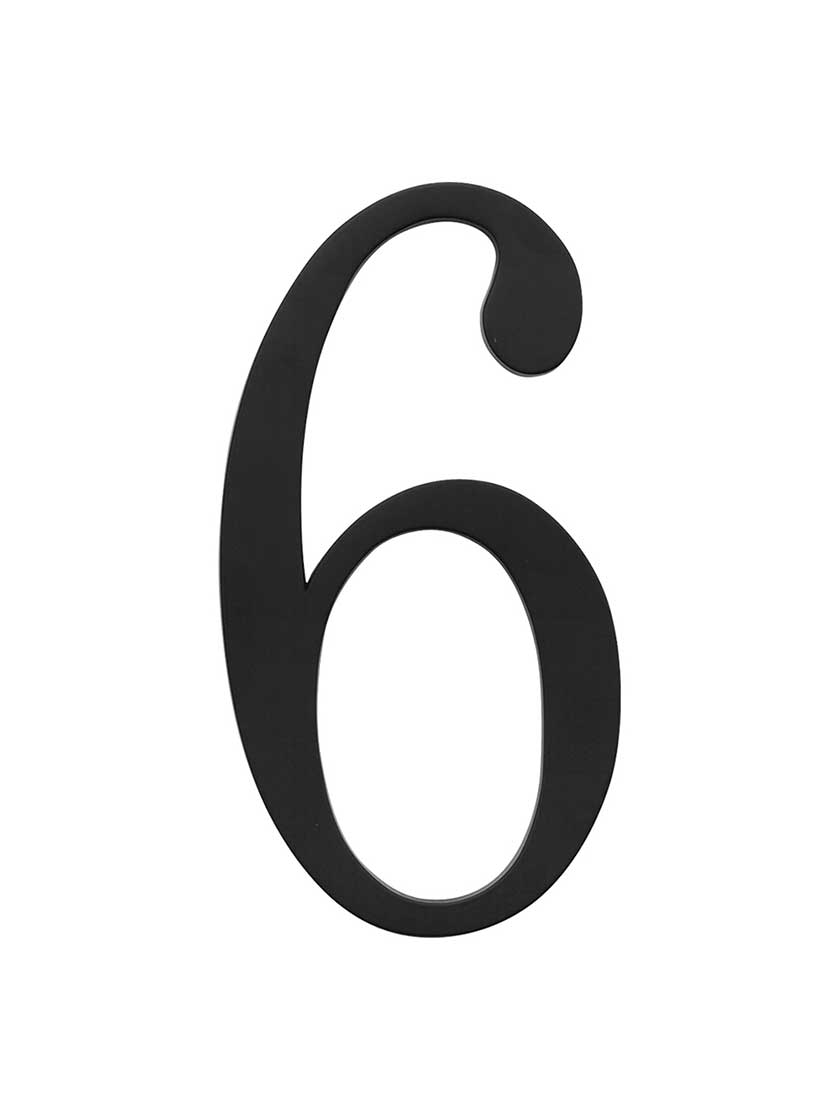 Traditionalist House Numbers - 6" Height | House of Antique Hardware