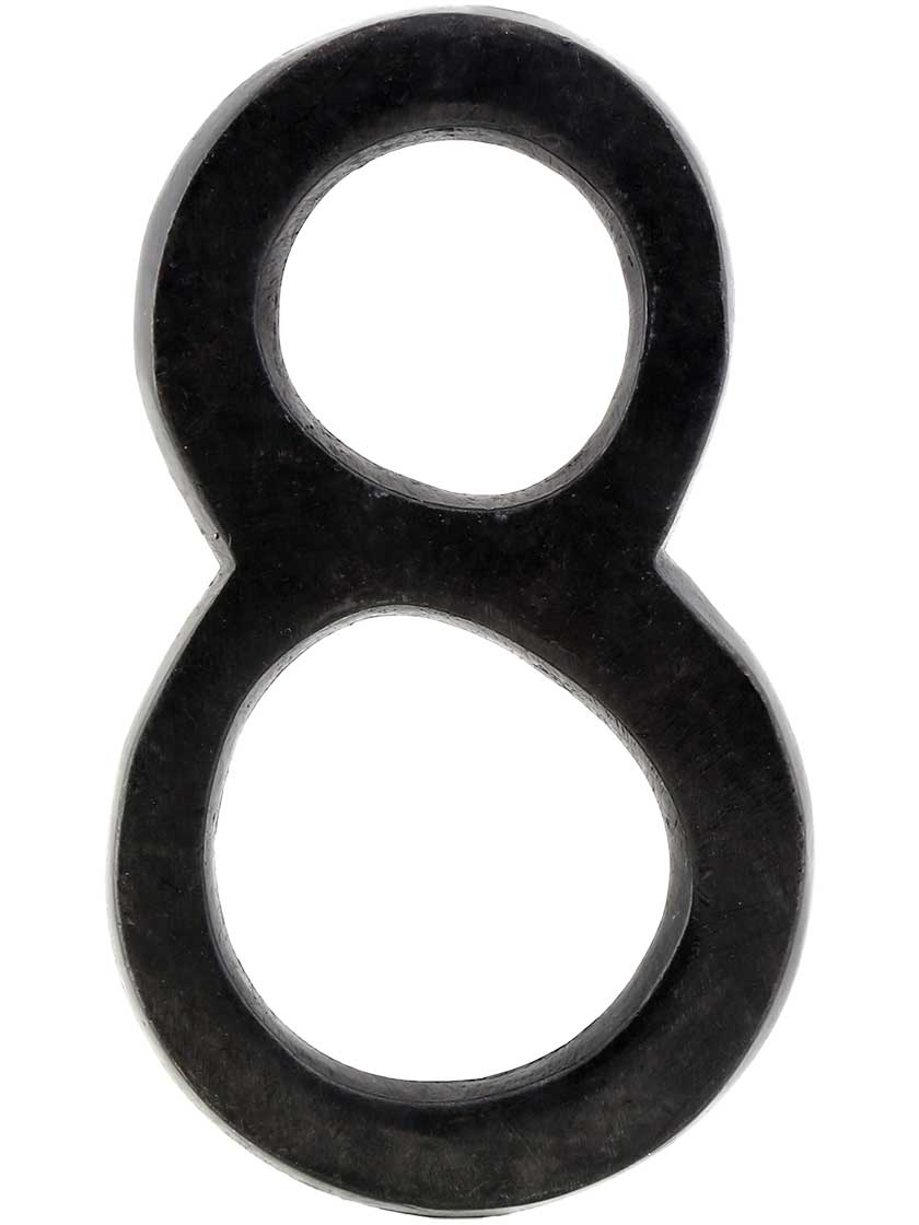 Solid-Bronze Traditional House Numbers - 6" Height | House of Antique ...