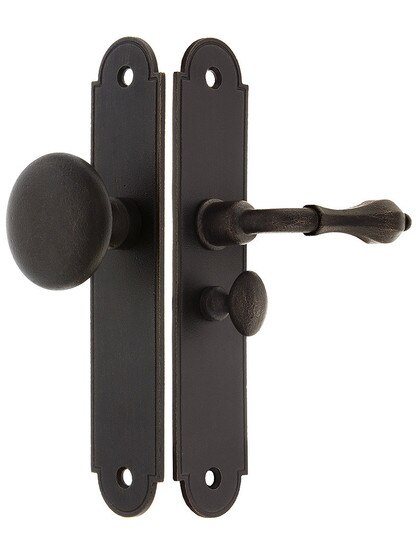 Arch Top Screen Door Lock Set With 1 1/4" Backset | House of Antique ...