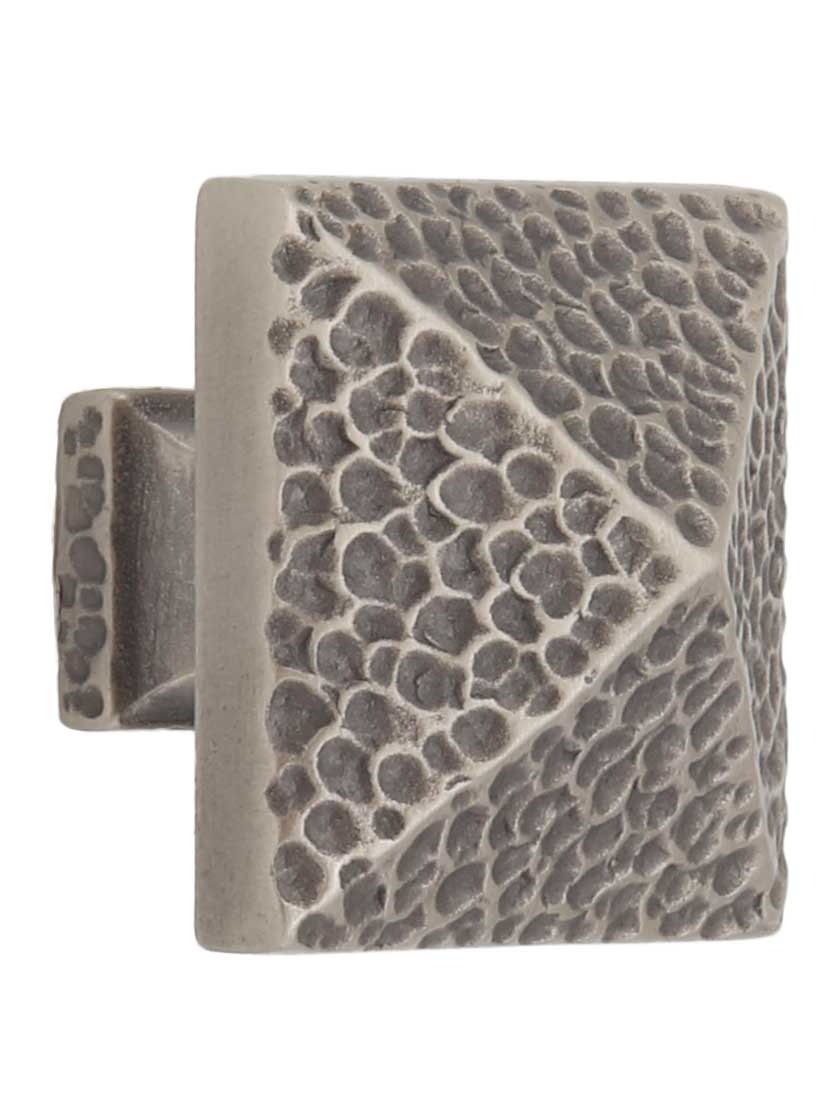 Ruskin Pyramid Cabinet Knob - 1 1/4" Square | House of Antique Hardware