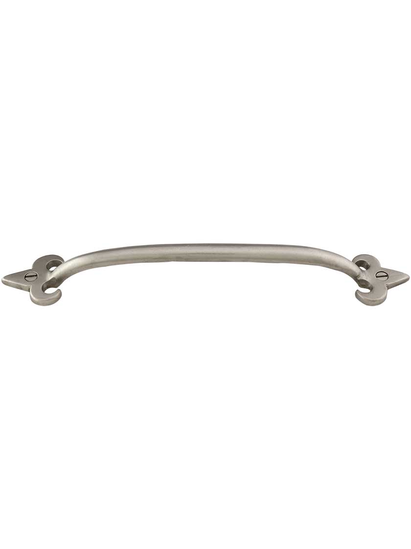 Arched Handle Bronze Fleur-de-Lis 8-Inch Cabinet Pull | House of ...