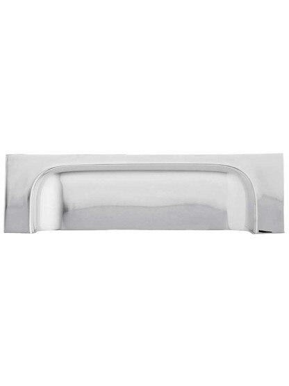 Rectangular Cast-Brass Bin Pull - 3" or 3 3/4" Center-to-Center | House ...