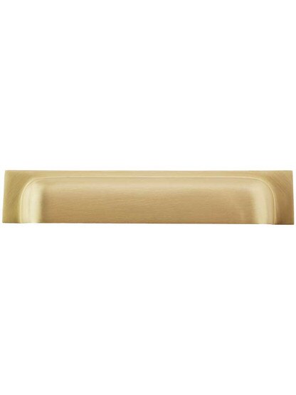 Rectangular Cast-Brass Bin Pull - 6" or 7" Center-to-Center | House of ...