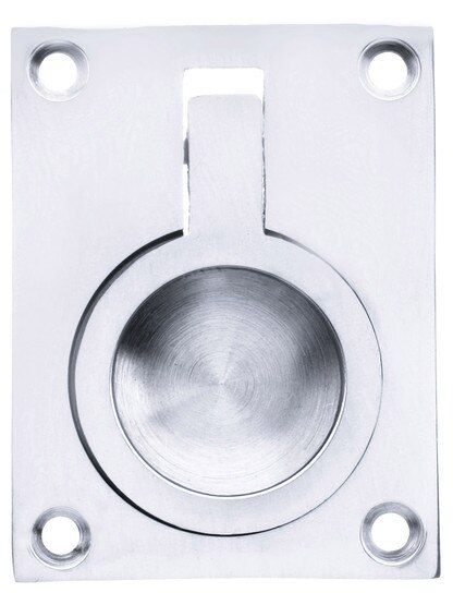 Solid Brass Flush Mount Ring Pull - 2 1/2-Inch x 1 7/8-Inch | House of ...