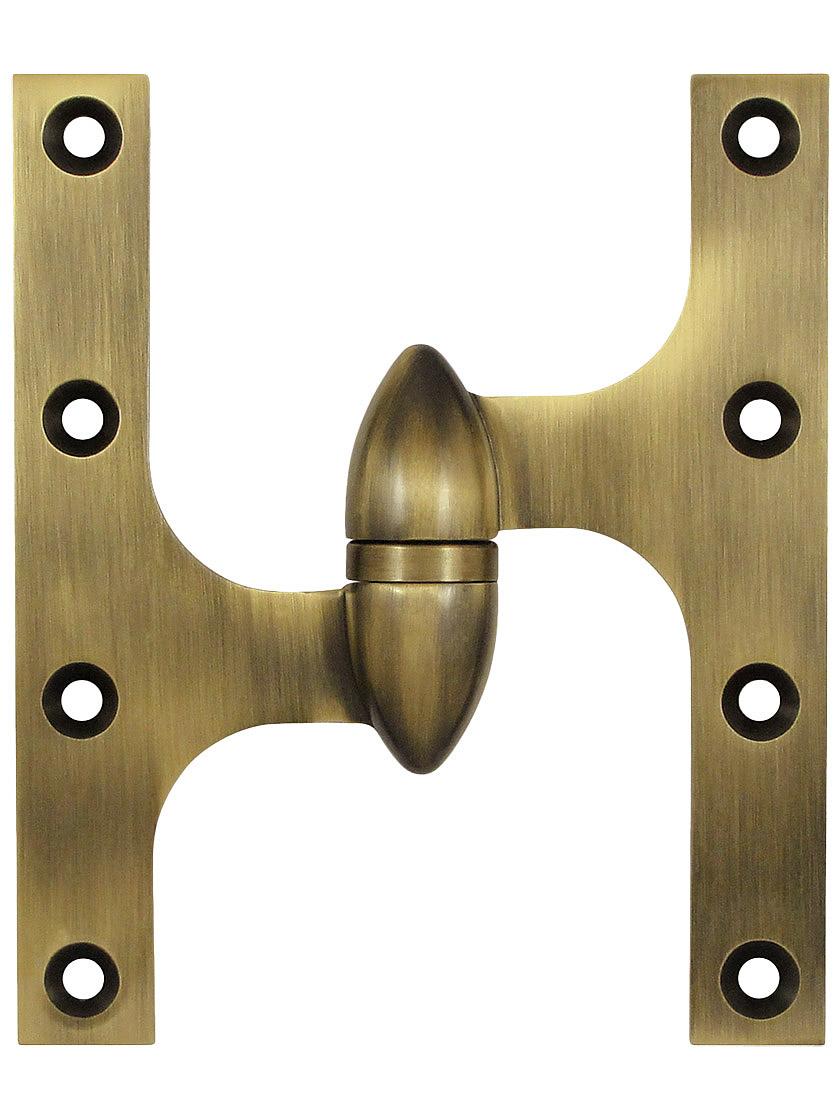 6" x 5" Premium Olive Knuckle Hinge | House of Antique Hardware