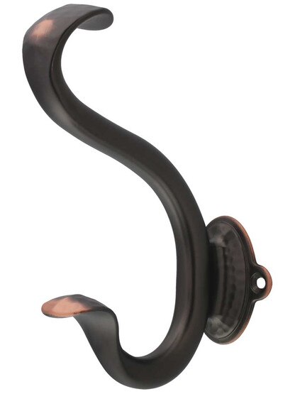 Craftsman Signature Double Coat Hook | House of Antique Hardware