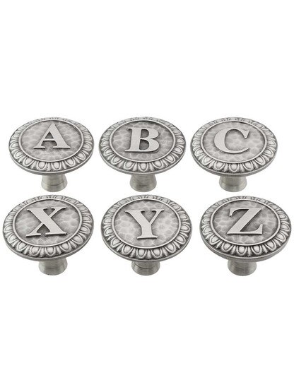 Alphabet Cabinet Knob | House of Antique Hardware