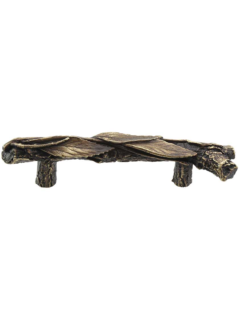 Leafy Branch Drawer Pull - Right Hand - 3" Center-to-Center | House of ...