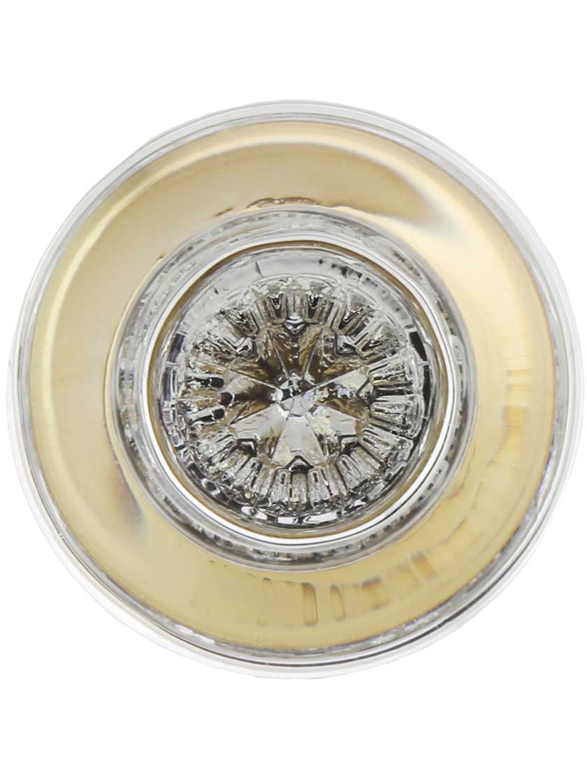 Round Clear Lead-Free Crystal Cabinet Knob - 1 3/8" Diameter | House of ...